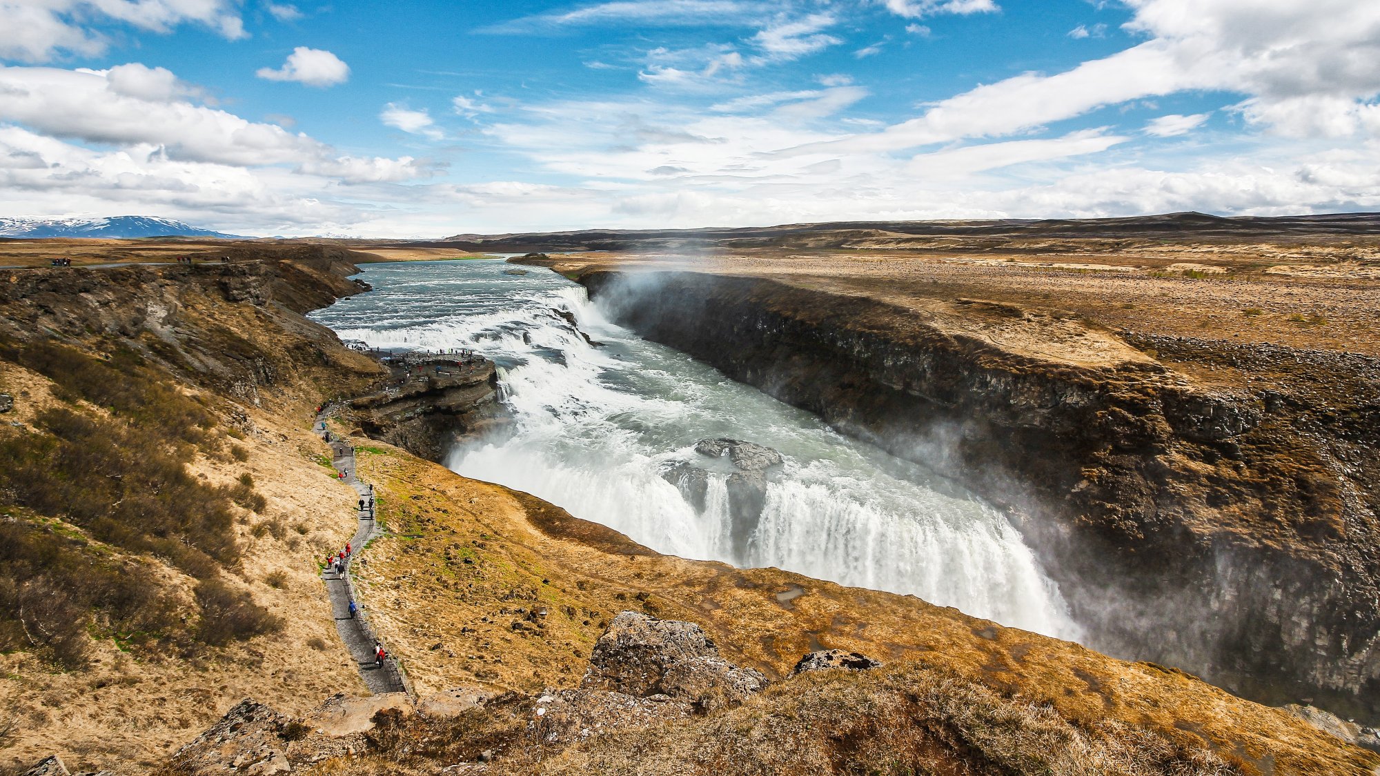 Gullfoss – Entdecke Islands atemberaubenden Wasserfall