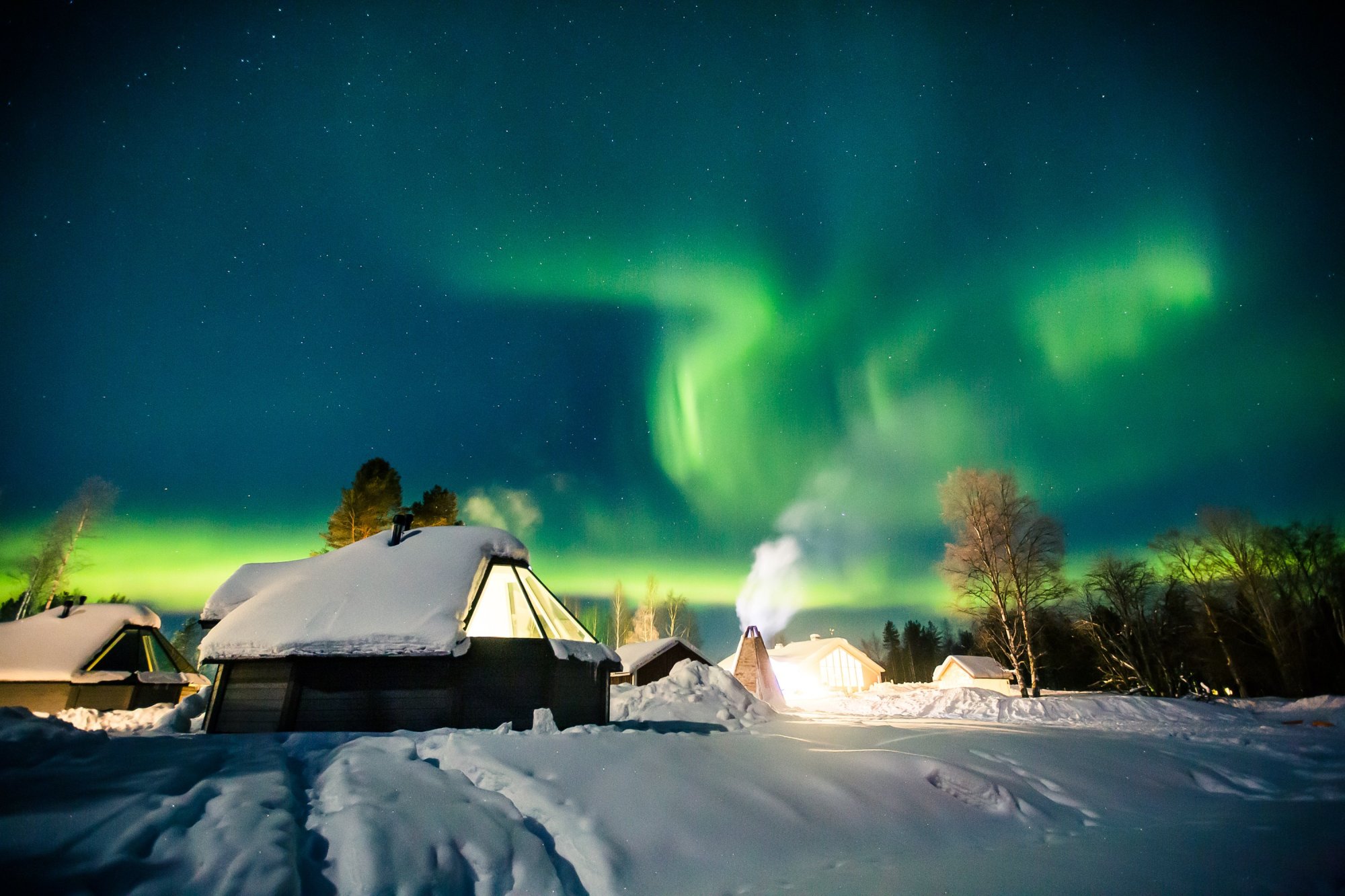 Elegantes Urlaub In Finnland Winter Ebenbild