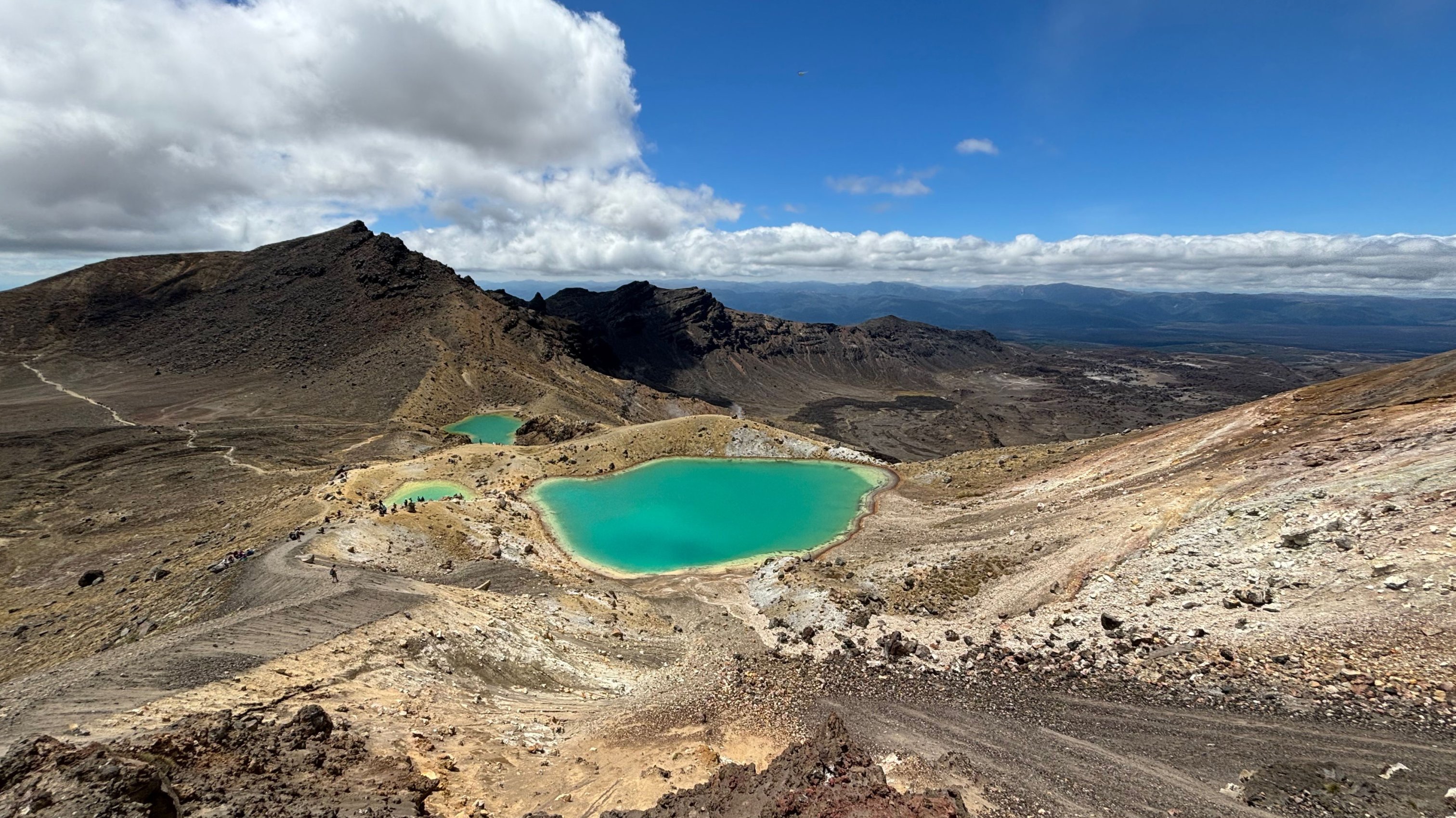 Tongariro Nationalpark in Neuseeland: Vulkane, Seen & Krater